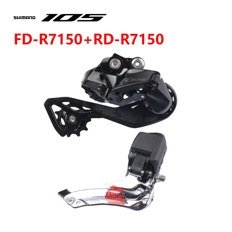 SHIMANO 105 Di2 Derailleur Mini Set FD-R7150 RD-R7150 SHADOW RD 2x12s For Road Bike Original ...