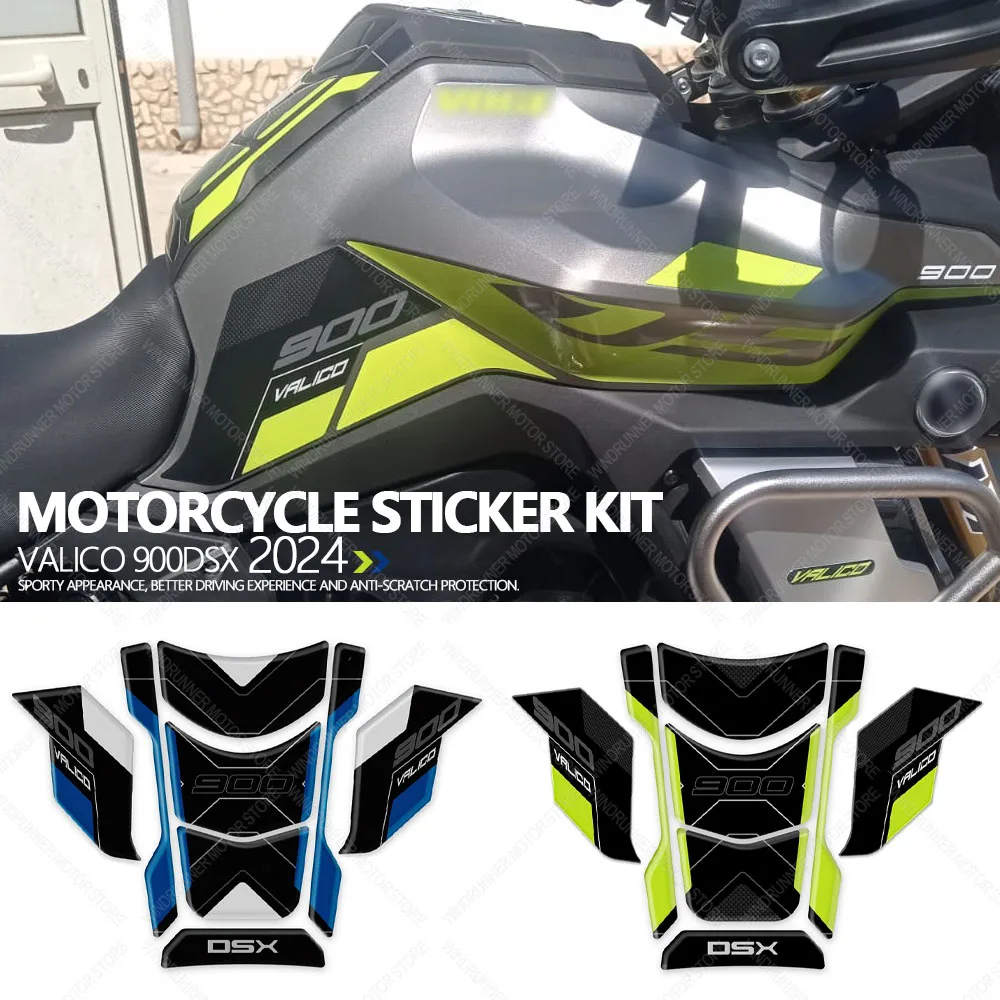 Motorcycle-Accessories-Waterproof-Sticker-Tank-Pad-Kit-Sticker-3D-Resin ...