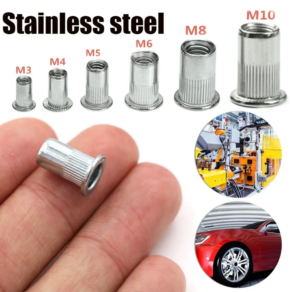 Accessory-M3-M4-M5-M6-M8-M10-M12-Rivet-Nut-Stainless-Steel-Rivnut ...