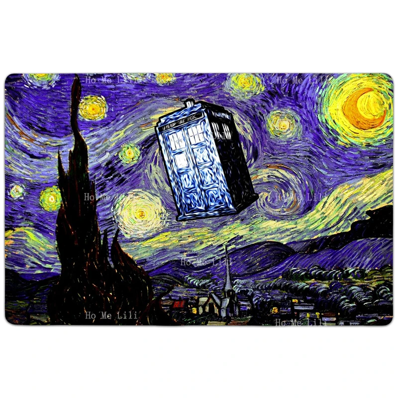 Tardis Starry Night