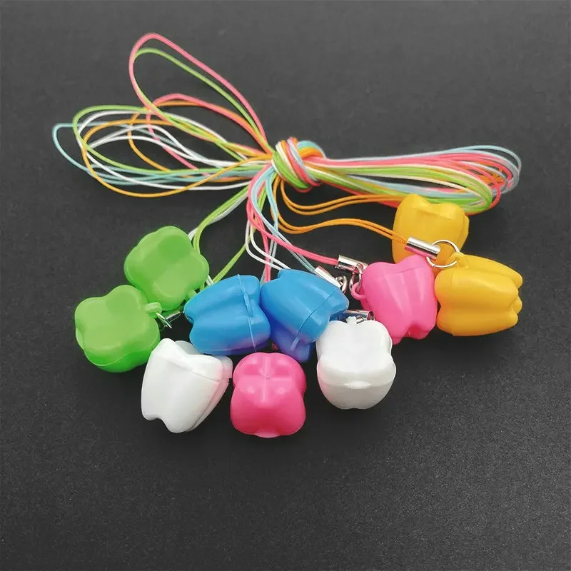 10Pcs-Dental-Plastic-Deciduous-Tooth-Organizer-Baby-Kids-Milk-Teeth ...