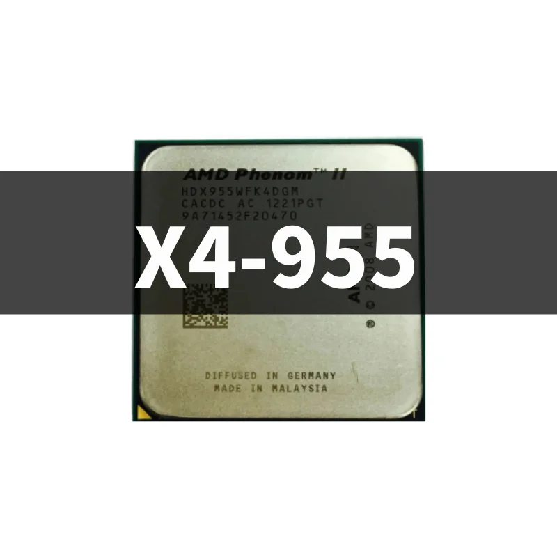 Phenom ii x4 955 125w 3.2 ghz quad core processador cpu 125w ...