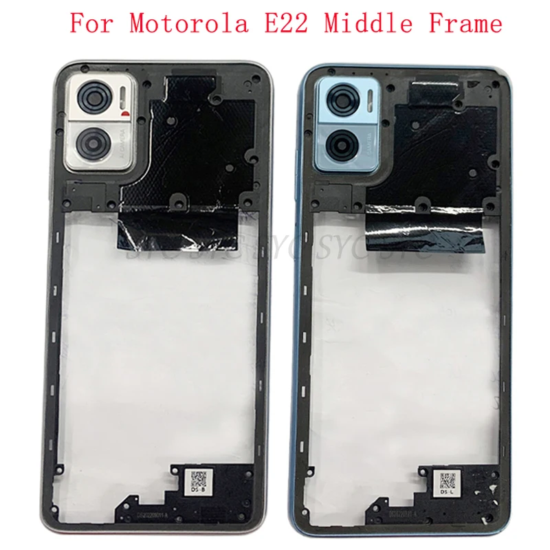 Middle Frame Center Chassis Phone Housing For Motorola Moto E22 Frame ...