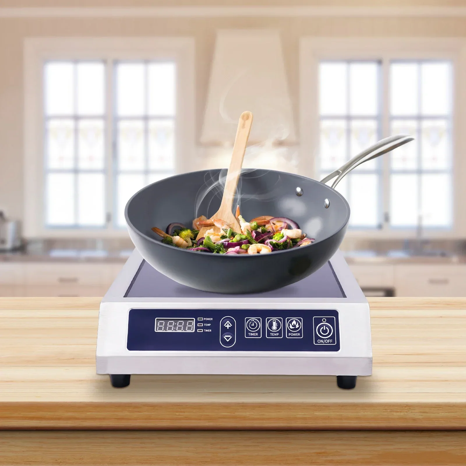 Commercial 35 cm induction cooker, digital induction cooker, MC-Y03 ...