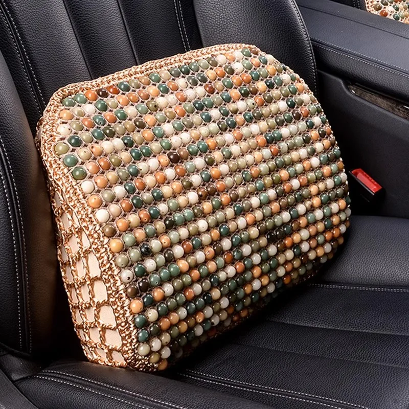 Summer car Bodhi bead waist support pillow, neck support pillow ...