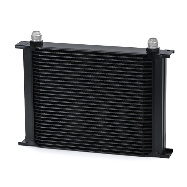 30 Row Universal British Type Aluminum Engine Transmission Oil Cooler ...