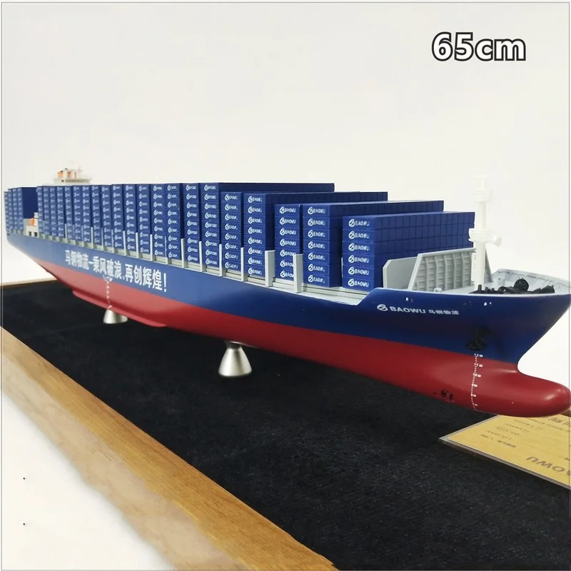 65cm-Maanshan-Ferro-e-A-o-Log-stica-Container-Modelo-Navio-Single-Tower ...