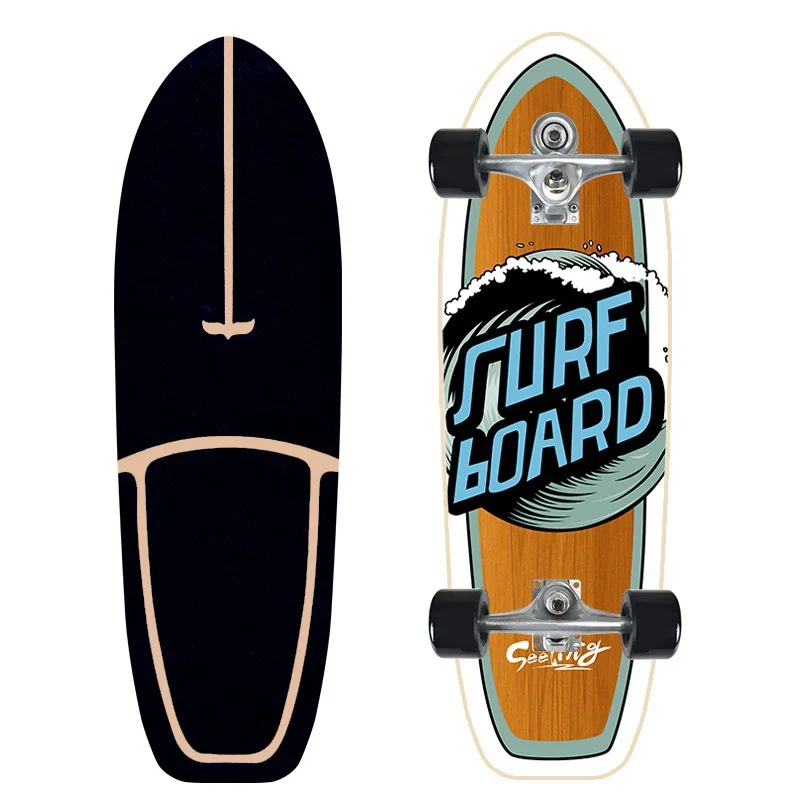 Land-Surf-Skate-Board-S5-Surfskate-Carving-Pumping-Skateboard-Outdoor ...