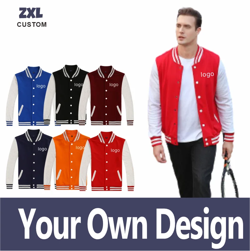 Men-s-Jacket-Coat-Custom-Logo-Embroidery-Best-Seller-Baseball-Uniform ...