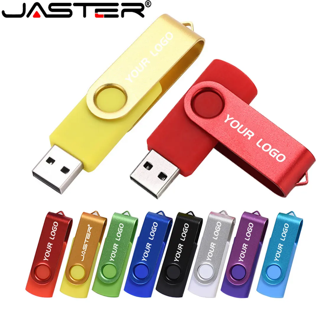 Free Key Chain Pen Drive 256gb Real Capacity Flash Drives 128gb Logo ...