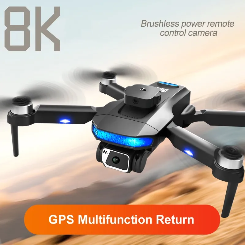 New D8Pro Drone 4K 5G GPS Drone 8K Professional HD Aerial Photography Obstacle Avoidance Drone ...