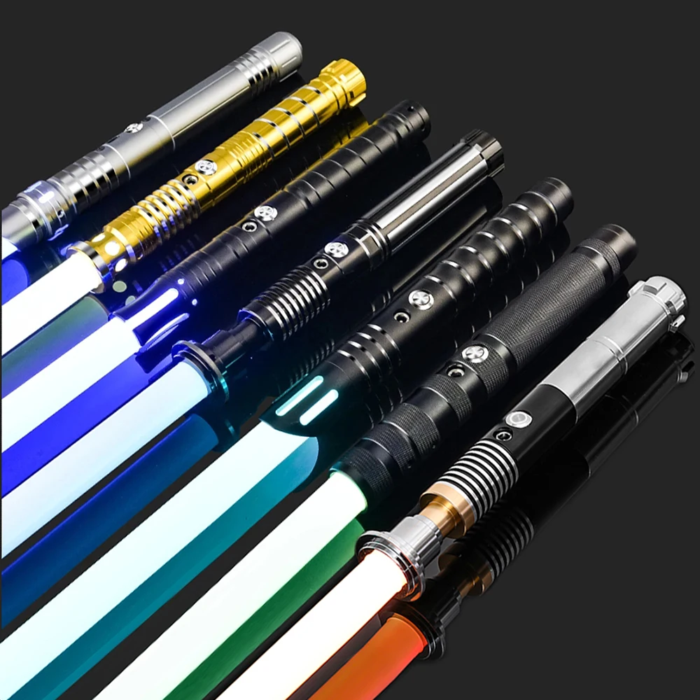 RGB-Metal-Lightsaber-Dueling-Smooth-Swing-Laser-Sword-Sabre-De-Luz-16 ...