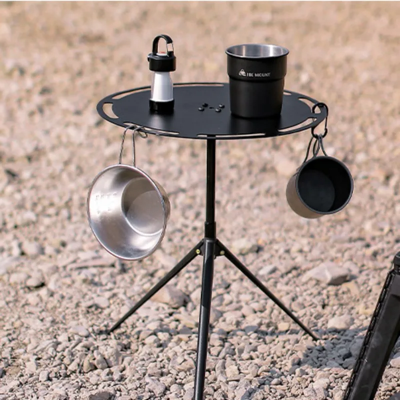 New-Portable-Camping-Table-Foldable-Round-Hiking-Table-Aluminium-Alloy ...