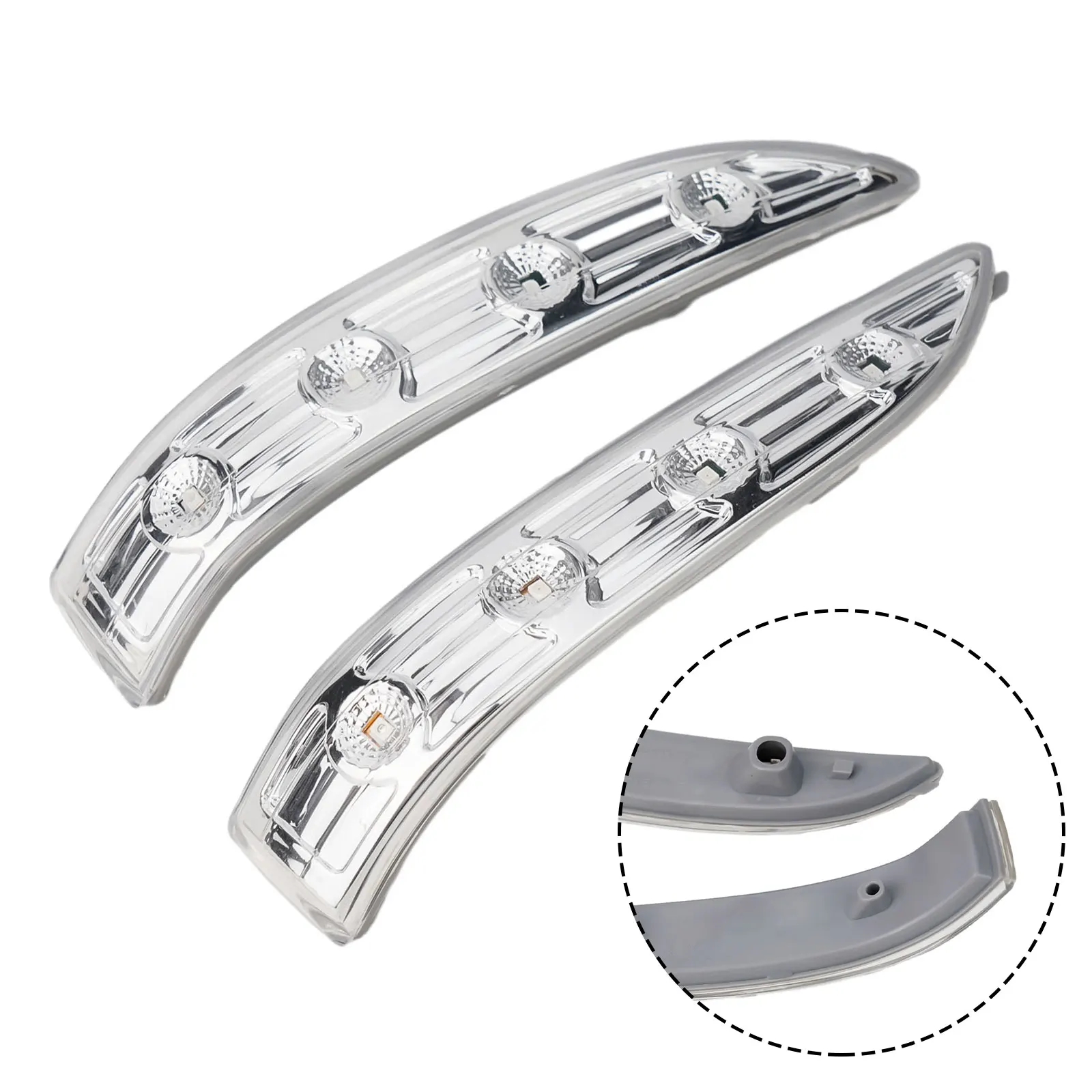 Car Accessories Mirror Lights 1Pair Turn Signal 2010-2015 87614-2S200 ...