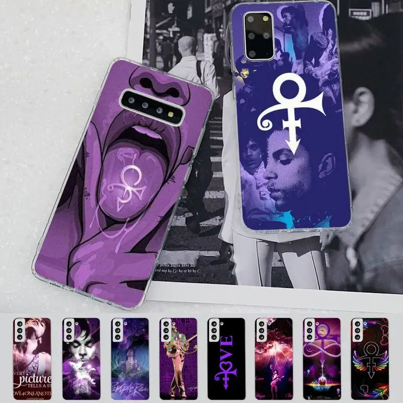 Pop Singer Prince Rogers Nelson Phone Case For Samsung S21 A10 For ...