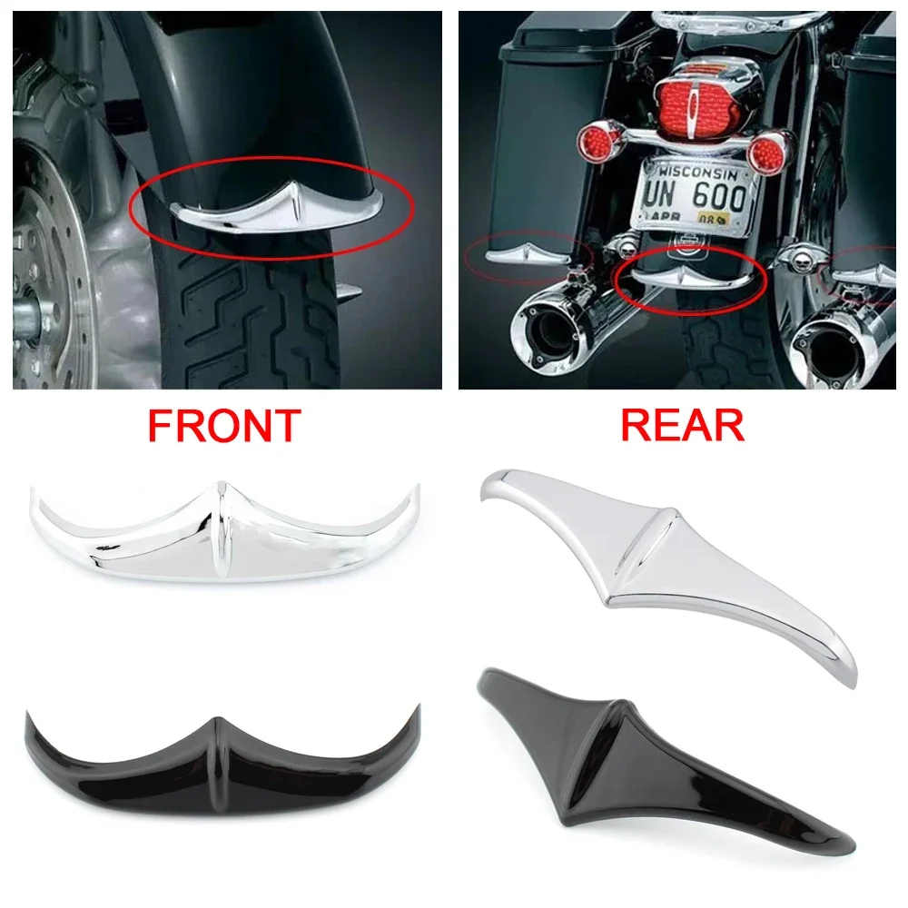 Motorcycle-ABS-Front-Rear-Fender-Leading-Edge-Accent-Tip-Trim-Cover-For ...