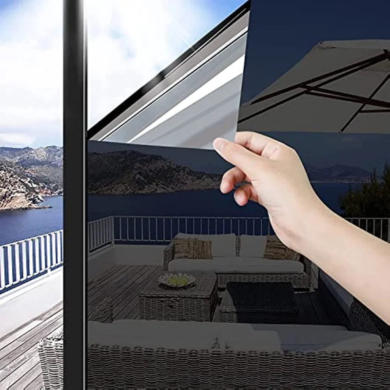 Unidirectional Privacy Decoration, UV Resistant Solar Window Film ...