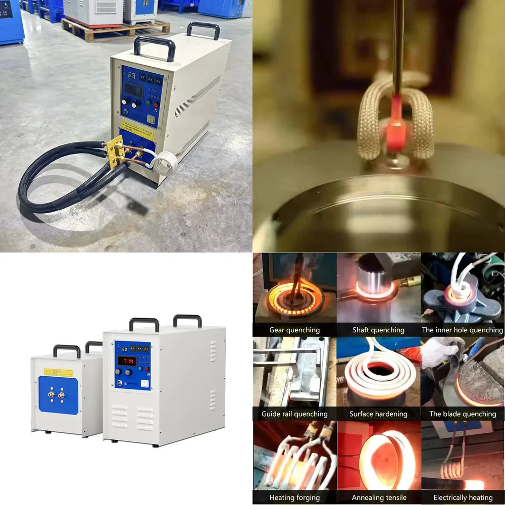 High Efficiency Fast Heating Gold Melting Machine Induction Furnace ...