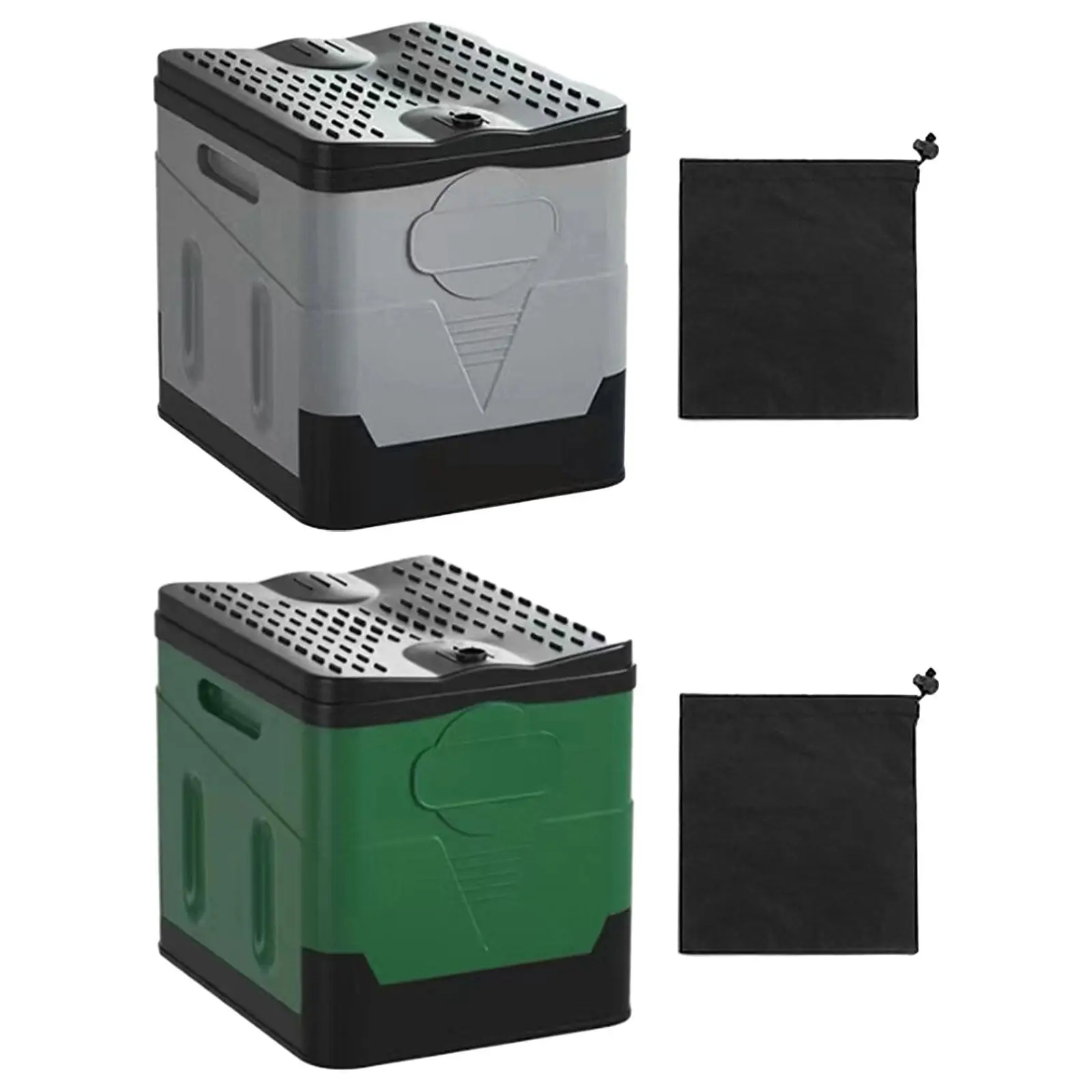 Camping-Folding-Toilet-Sturdy-Vehicular-Urinal-Toilet-Storage-Box-Heavy ...