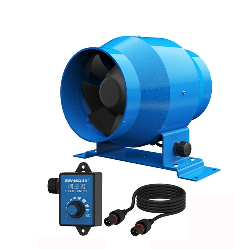 220v/110v 4 Inch Ventilation Fan Blower Fan Exhaust Duct Fan Air ...