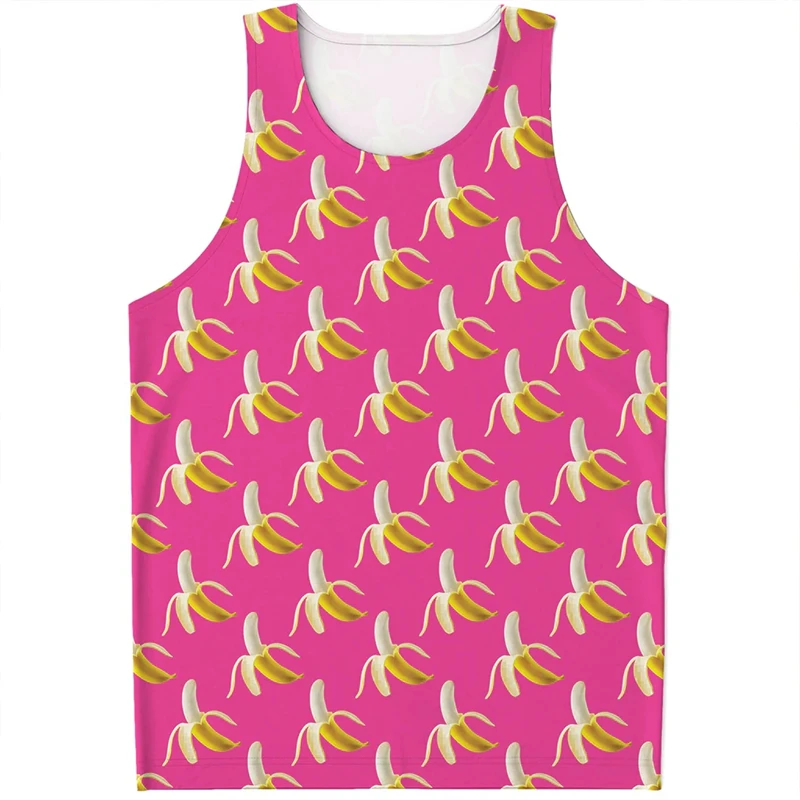 Summer-Mens-Sleeveless-Fruit-Pattern-Tank-Top-2024-New-Cherry-Banana-3D ...