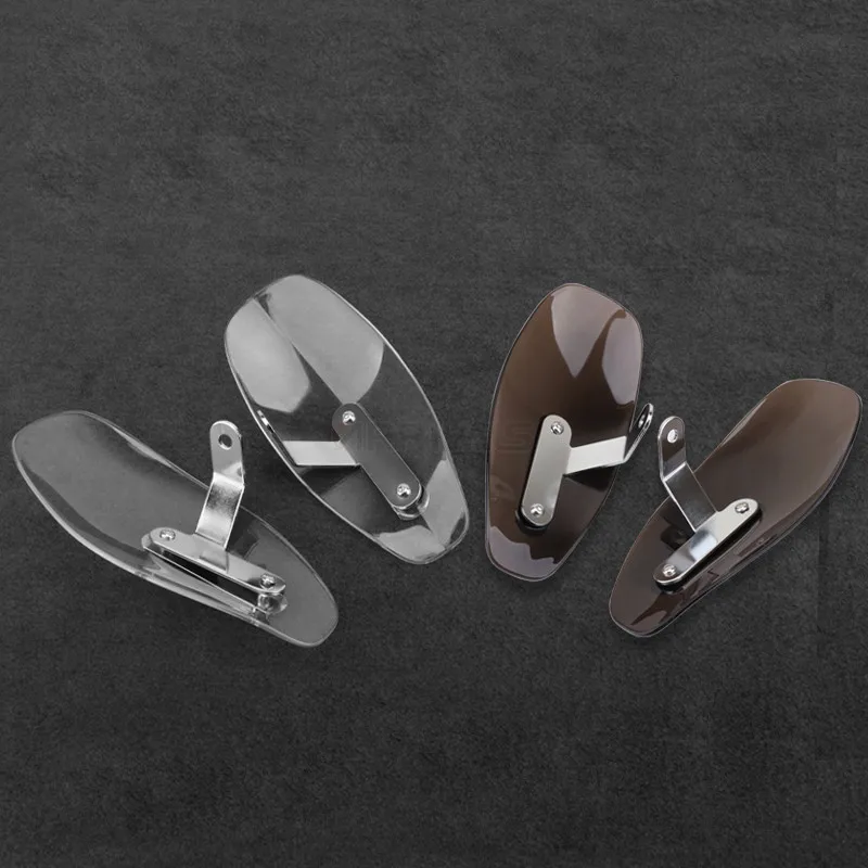 Motorcycle ABS Plastic Hand Guard Cold Wind Deflector Shield Hand ...