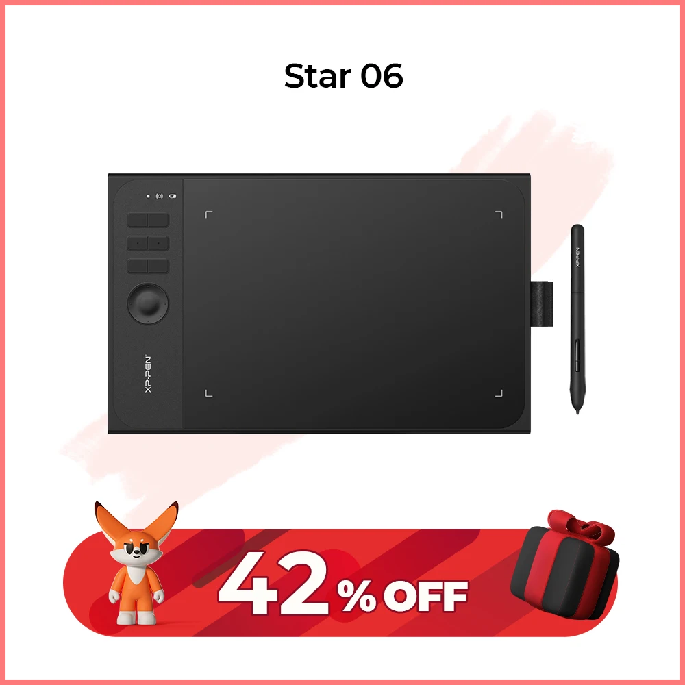 Xppen Star06 Wireless 24g Graphics Drawing Digital Art