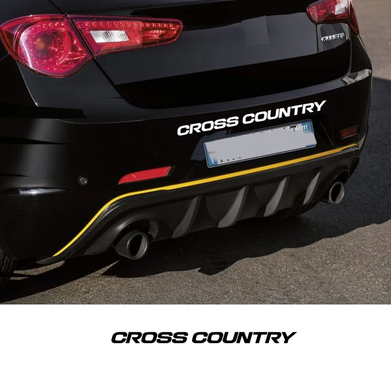 Cross Country Car Body Sticker For Volvo C30 S60 V50 XC90 XC60 V40 V60 ...