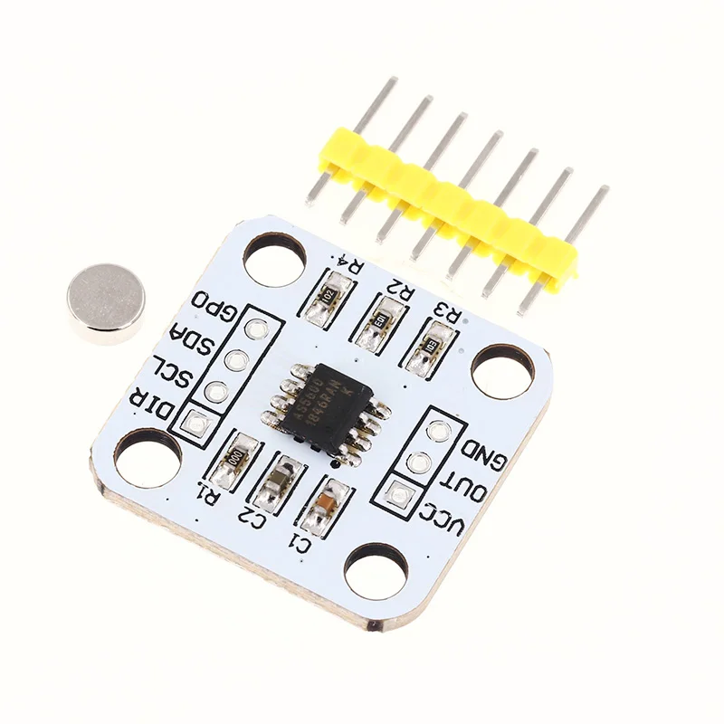 AS5600 Magnetic Encoder Magnetic Induction Angle Measurement Sensor ...