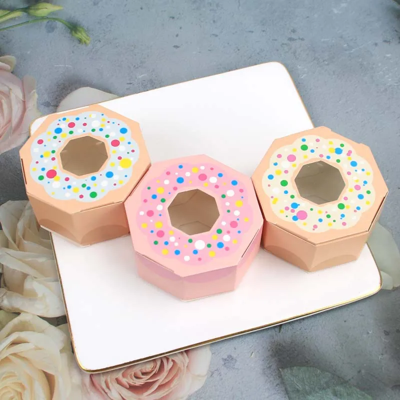 50Pcs-Donut-Style-Candy-Box-Polygon-Donut-Chocolate-Biscuit-Packaging ...