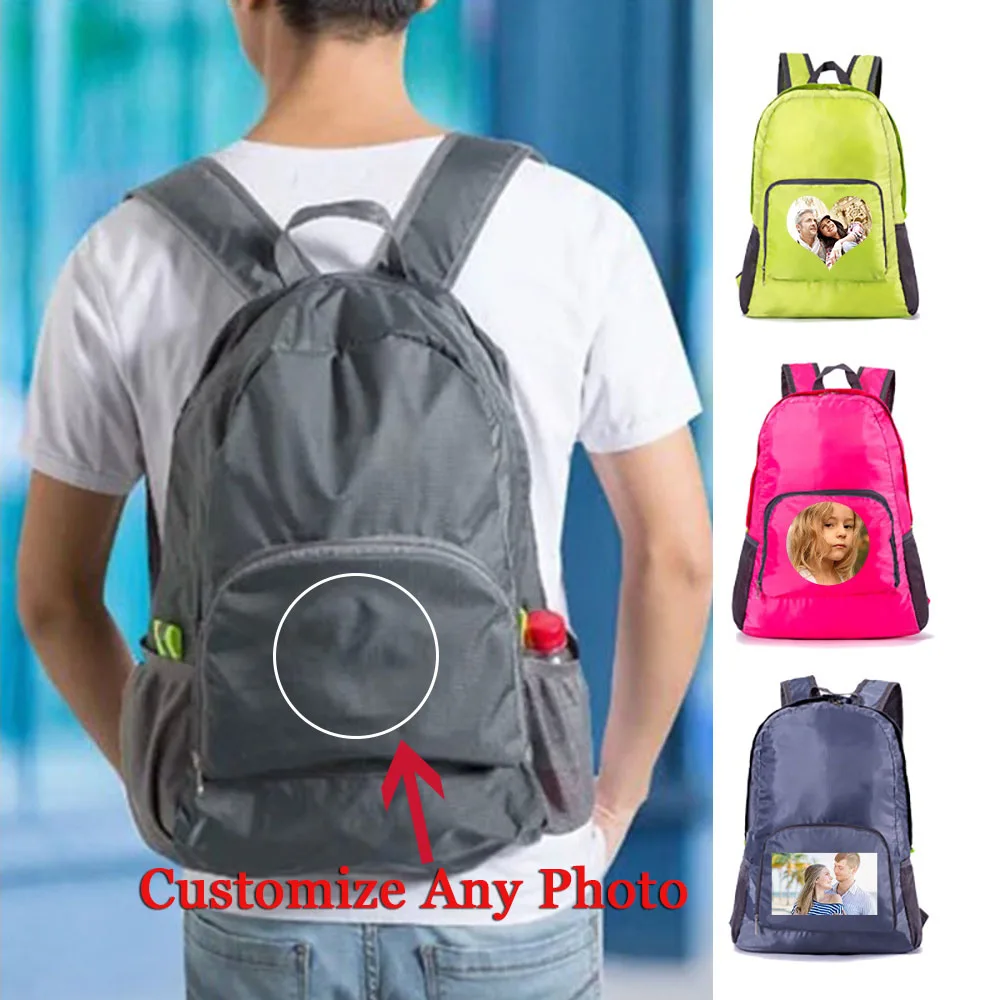 Foldable Backpack Camping Ultralight Folding Travel Daypack Custom Logo ...