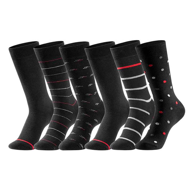 6-Pairs-High-Quality-Business-Men-Socks-Cotton-Casual-Soft-Compression ...
