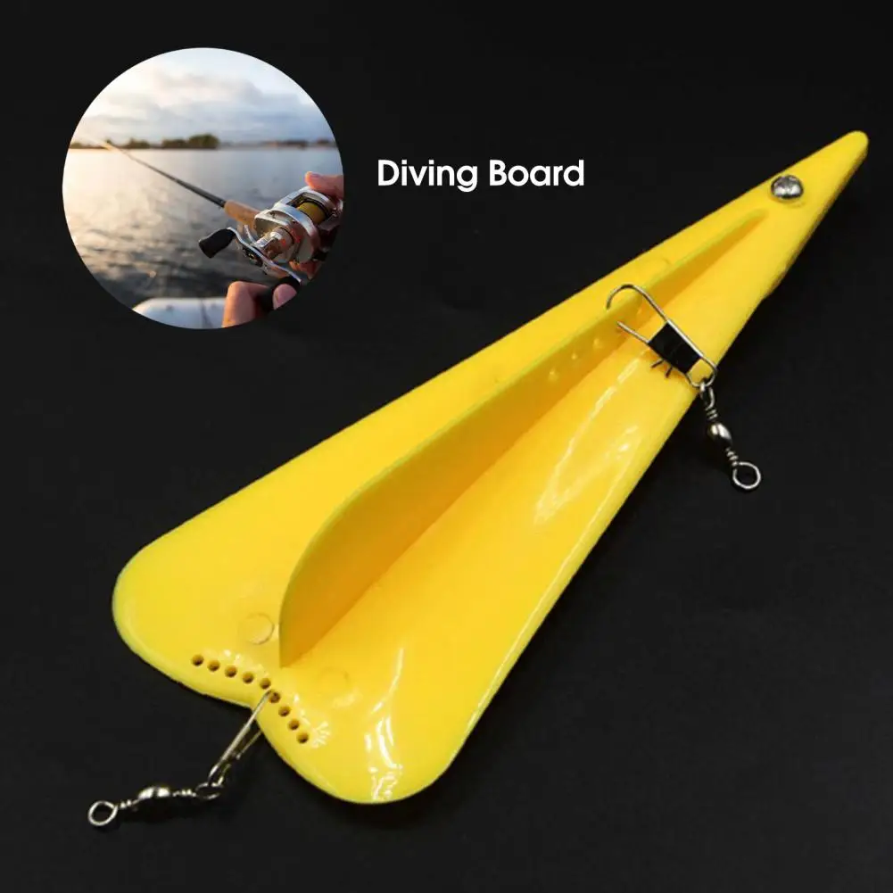 Professional Fishing Planer Board Plastic Airplane Shape Eco-friendly Lead Diving Board Planer ...