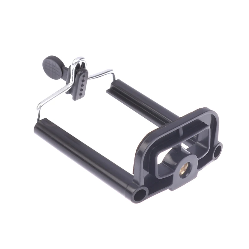 1Pc Universal Stretchable Black Phone Holder Stand With 1/4 Inch Nut ...