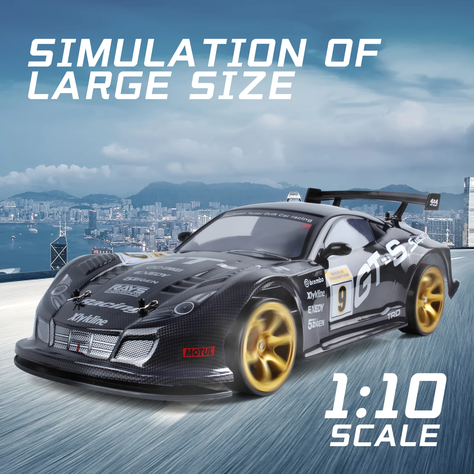 Street Tuner Cars Drifting