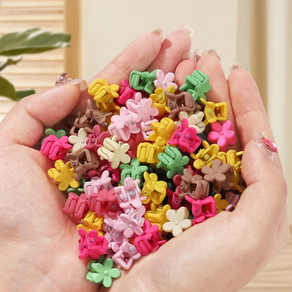 Korean-Fashion-Kawaii-Small-Cute-Hairclip-Clamp-Candy-Color-Mini-Hair ...