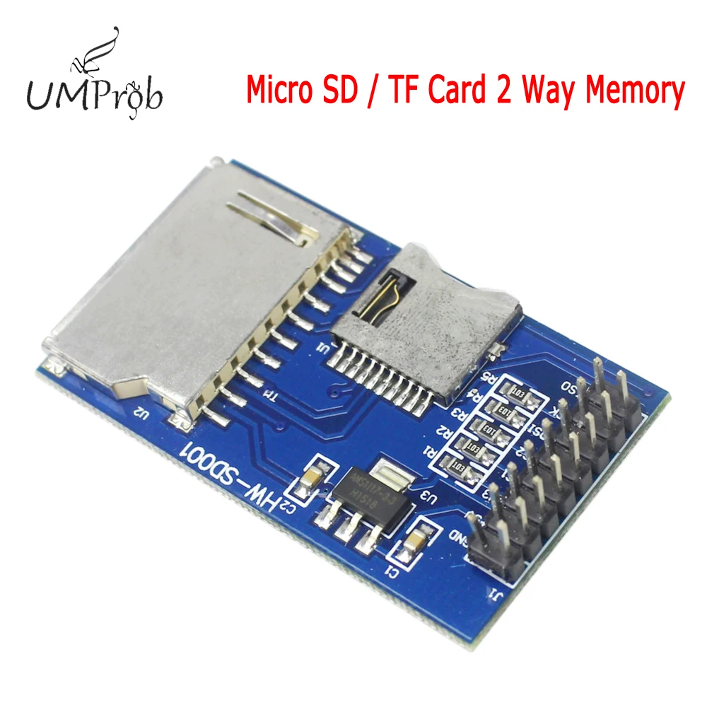 Micro-SD-TF-Card-2-Way-Memory-MCU-Expansion-Board-Storage-Module-2-Ways ...