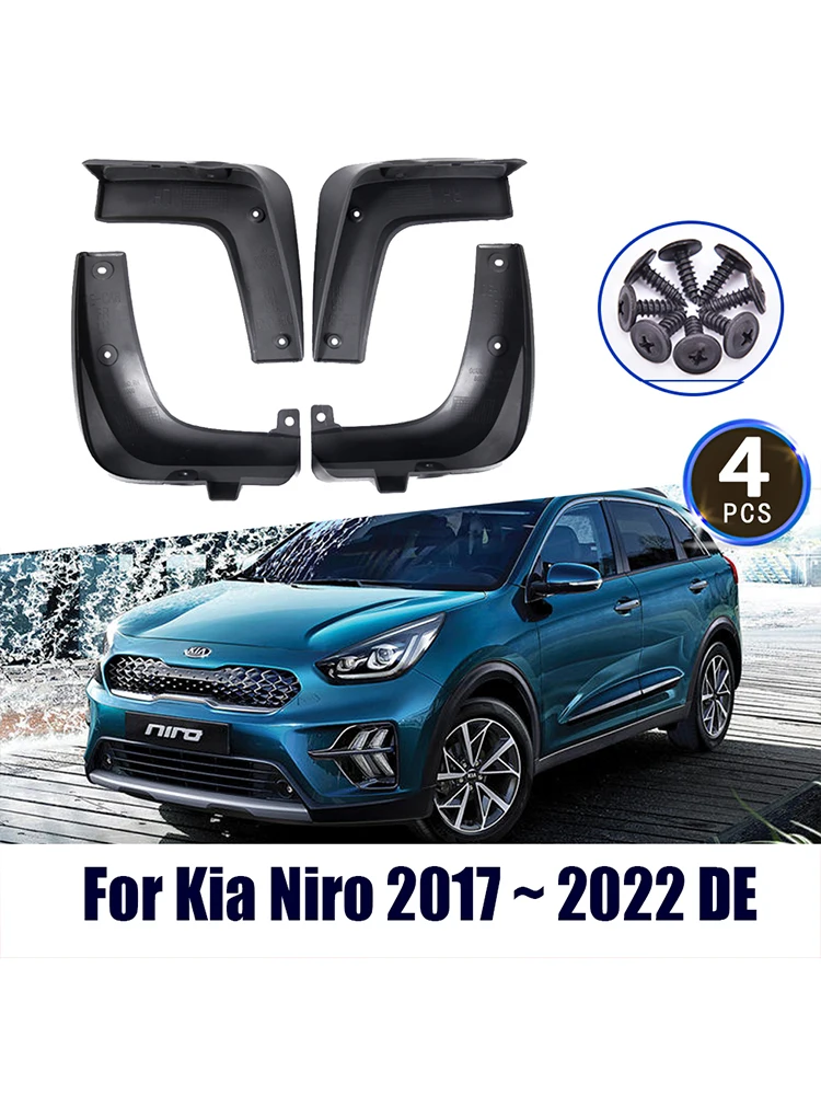 For Kia Niro 2017 2018 2019 2020 2021 2022 DE Mudguards Fender Front ...