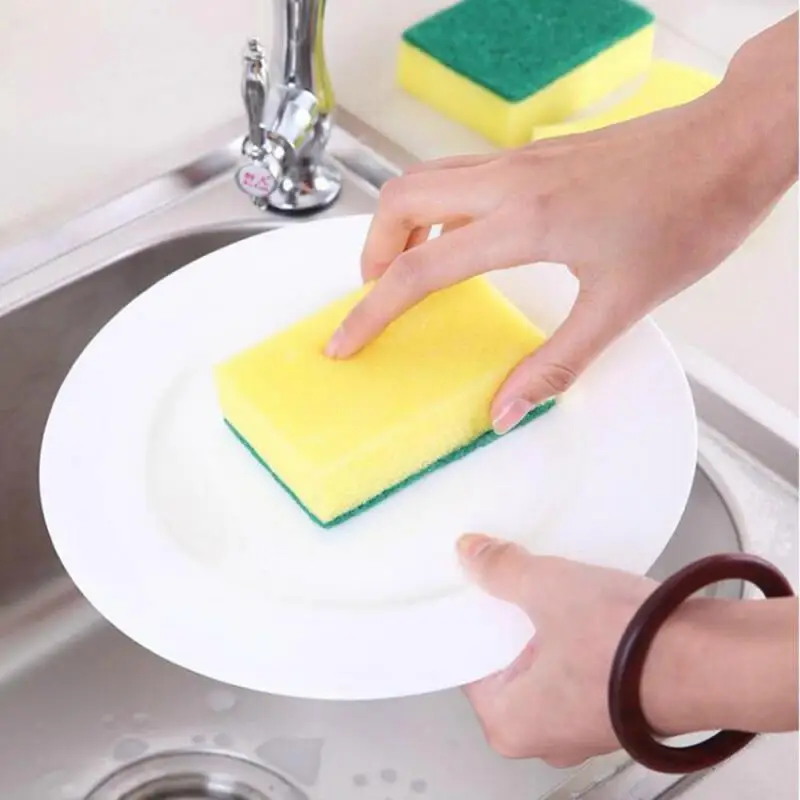 1pcs-Dishwashing-Sponge-Kitchen-Nano-Emery-Magic-Clean-Rub-Pot-Rust ...