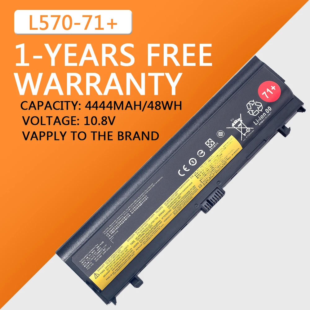 00NY486-00NY488-71-Battery-for-Lenovo-ThinkPad-L560-L570-SB10H45073 ...