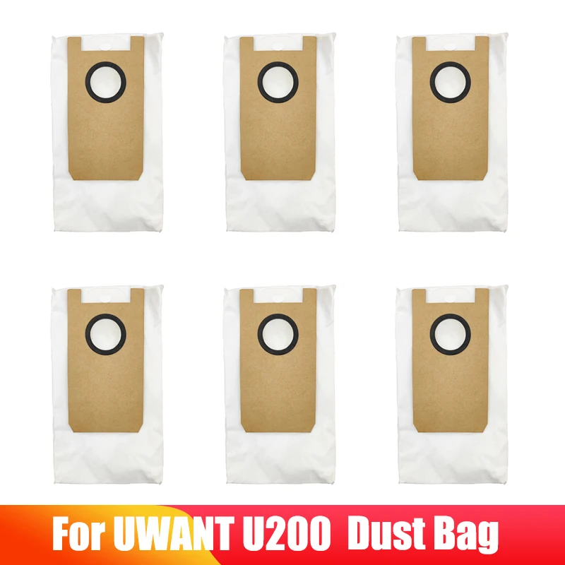 Replacement Dust Bags For UWANT U200 Robotic Vacuum Cleaer Big Capacity ...