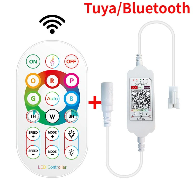 Tuya Bluetooth Pixel Led Strip Smart 18 Key Remote Controller – Shop ...