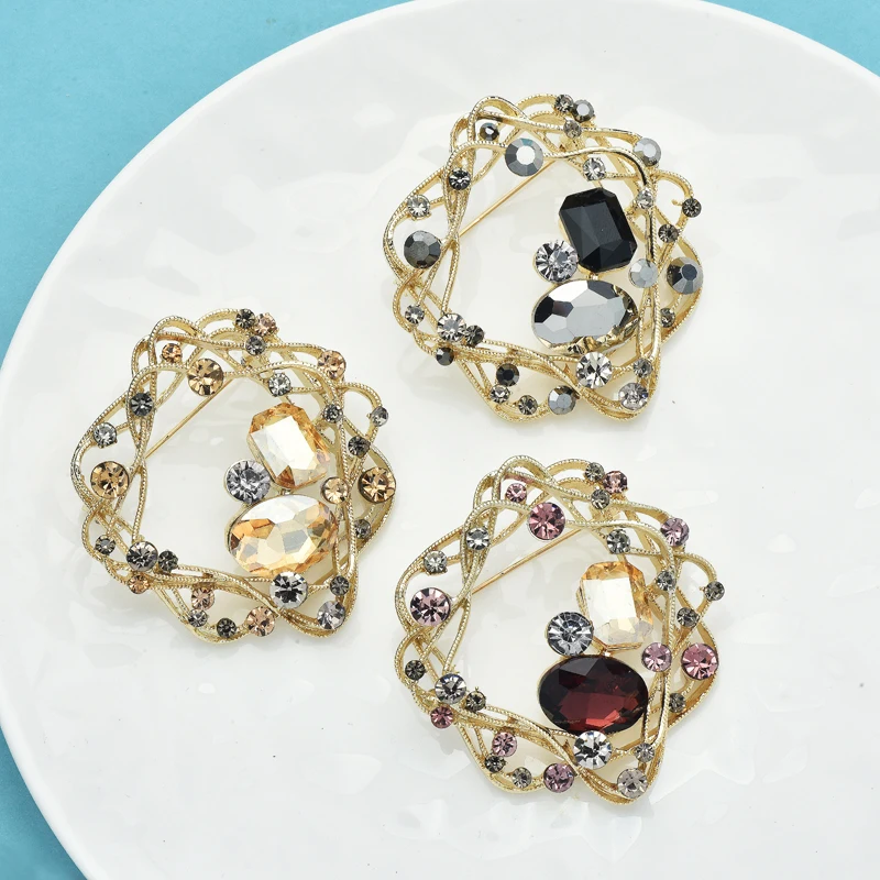 Wuli-baby-Shining-Geometric-Flower-Brooches-For-Women-Unisex-3-color ...