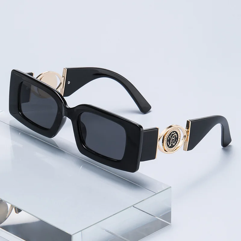New Square Small Frame Sunglasses For Women Street Photography Glasses ...