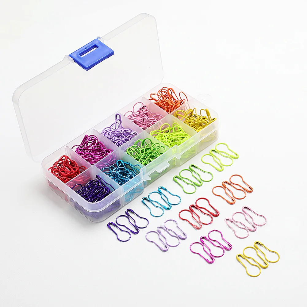 500pcs-Mix-Safety-Pins-Metal-Gourd-Pins-Crochet-Locking-Knitting-Cross ...