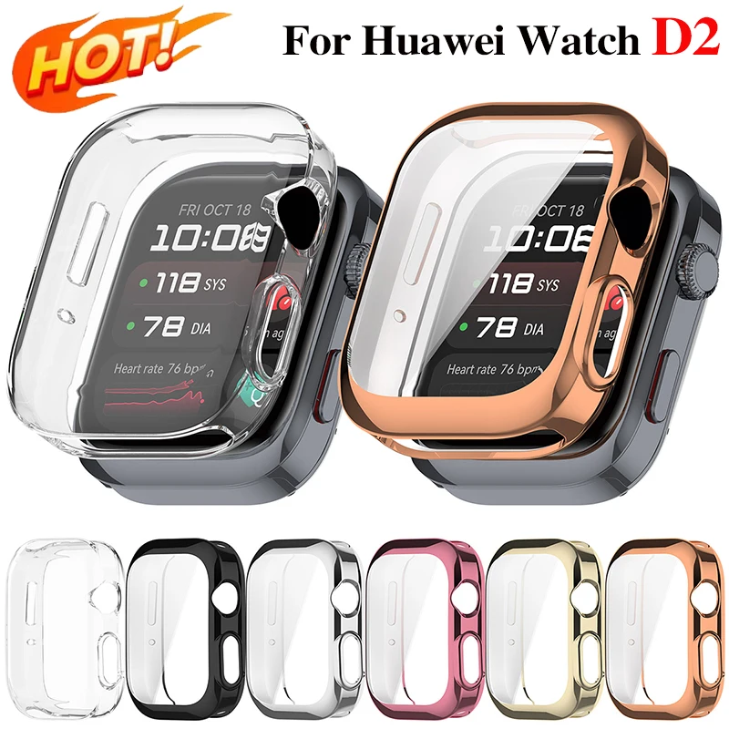 Case for Huawei Watch D2 Screen Protector Case Soft TPU All-Around ...