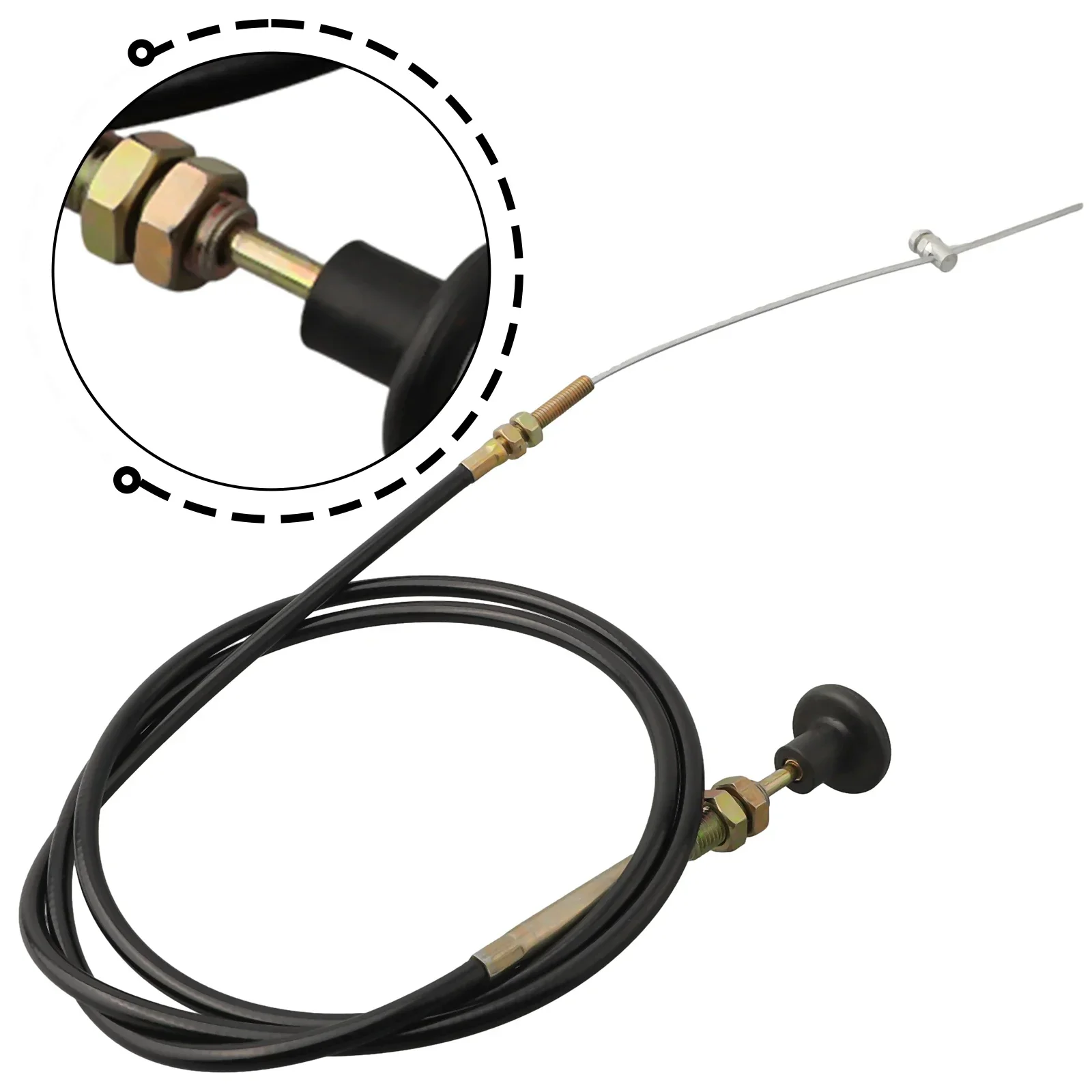 Push Pull Throttle Control Cable for Motorcycles and Vans Carburetor ...
