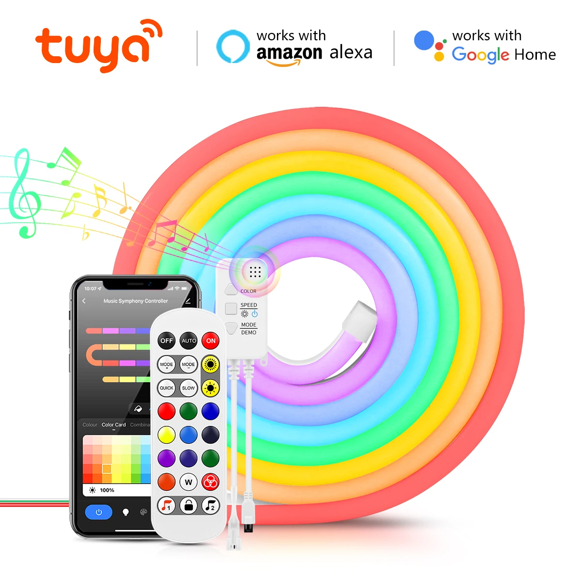 Tuya-Smart-Life-24V-RGBIC-Neon-Light-LED-Strip-WS2811-Voice-Control ...