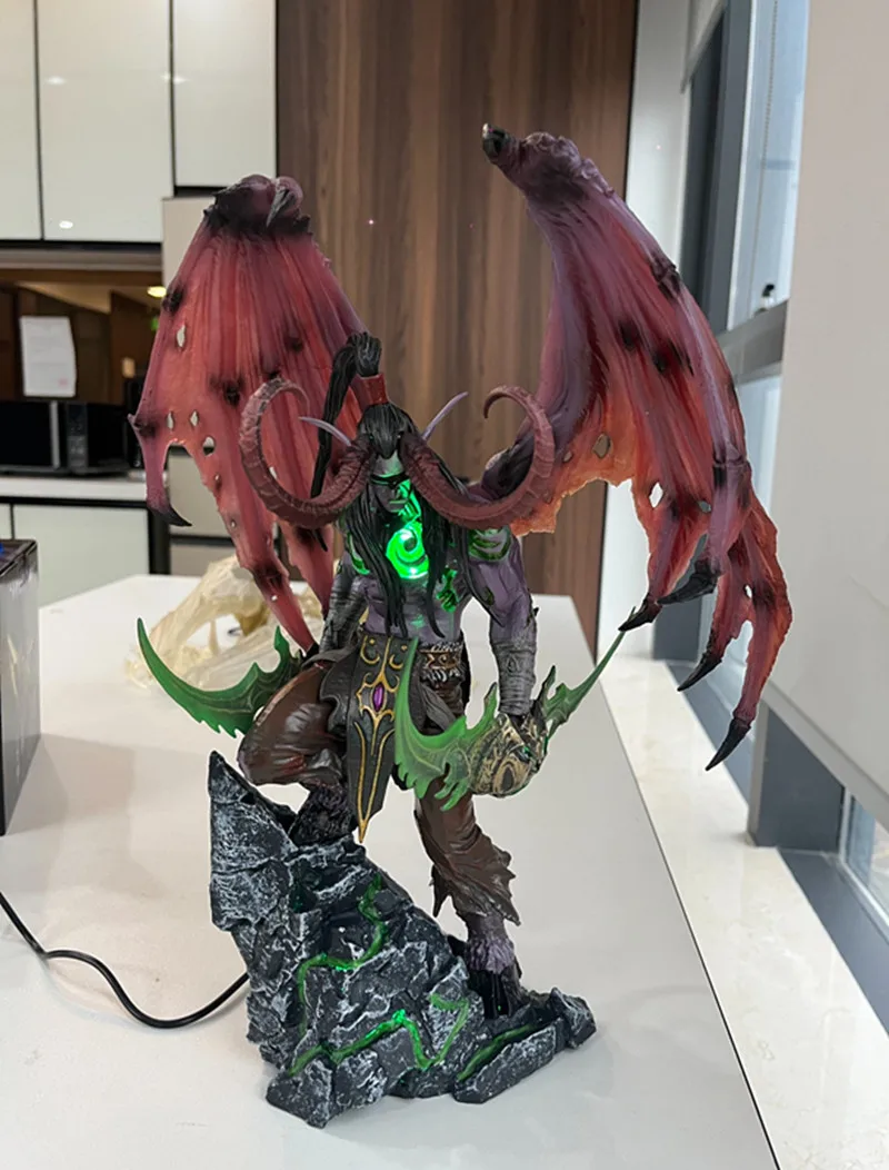 37cm-Anime-World-of-Warcraft-Figurine-GK-Illidan-Stormrage-Action ...