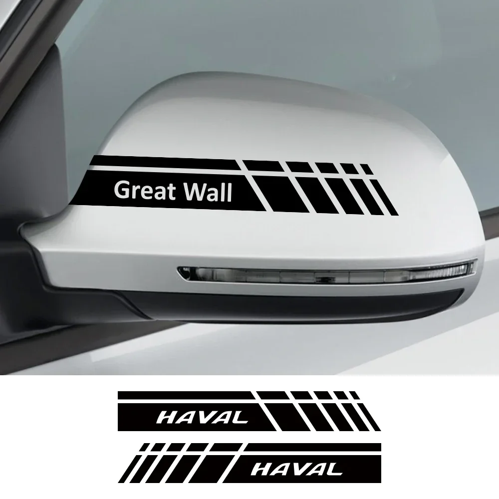 Car-Rearview-Mirror-Stickers-For-GREAT-WALL-HAVAL-GWM-M4-STEED-Poer ...
